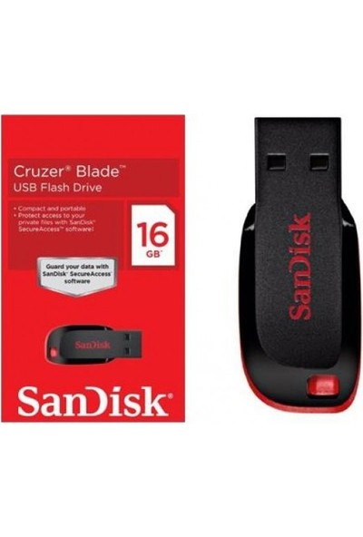 Sandisk 16 GB Flash Bellek