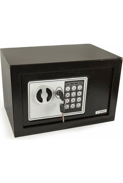 Balatlı Çelik Kasa 170 x 230 x 170 mm Siyah