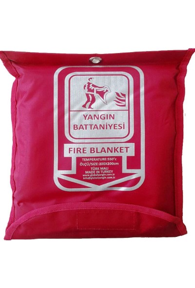 Global Yangın Battaniyesi (200x200 cm)