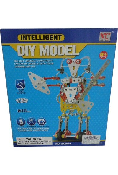 Cc Oyuncak Dıy Model Kit - 216 Parça