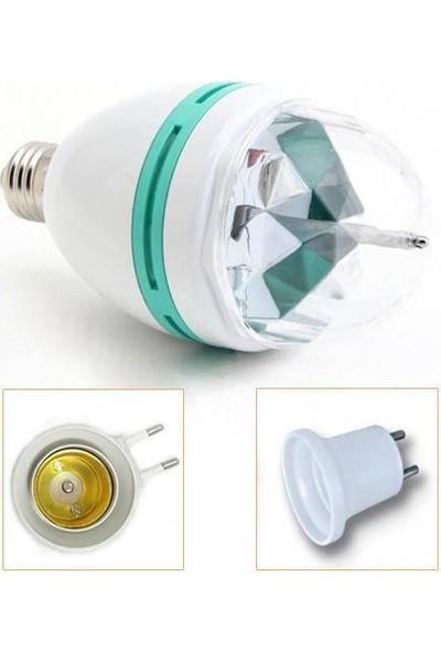 Anka 3 Renk Işık Yansıtan Dekoratif Lamba Crystal Magic Bulb Anka 3 Renk Işık Yansıtan Dekoratif Lamba Crystal Magic Bulb