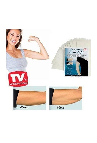Anka Instant Arm Lift Kol Sarkmalarına Karşı Gizleyici Bant Anka Instant Arm Lift Kol Sarkmalarına Karşı Gizleyici Bant