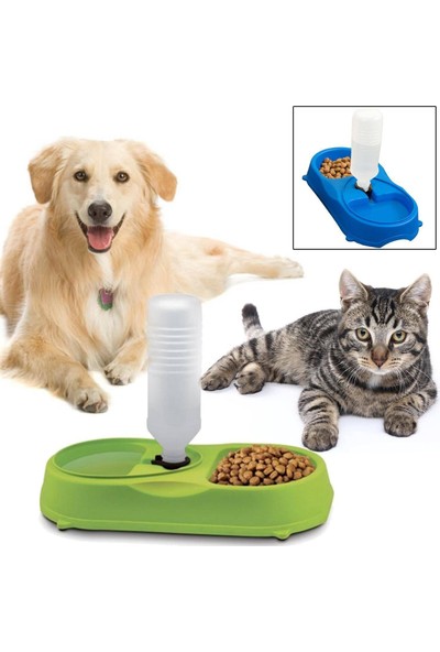 Anka Kedi - Köpek Otomatik Su Ve Mama Kabı