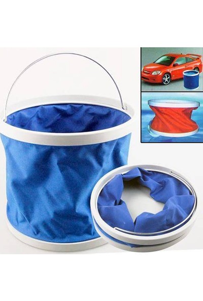 Anka Su Sızdırmaz Kompakt Katlanabillir Kova