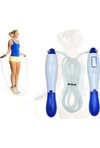 Anka Sayaçlı Kilo Ve Yağ Ölçerli İp Atlama Aleti Anka Sayaçlı Kilo Ve Yağ Ölçerli İp Atlama Aleti