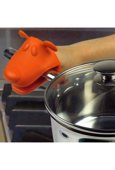 Anka Şekilli Silikon Fırın Eldiveni