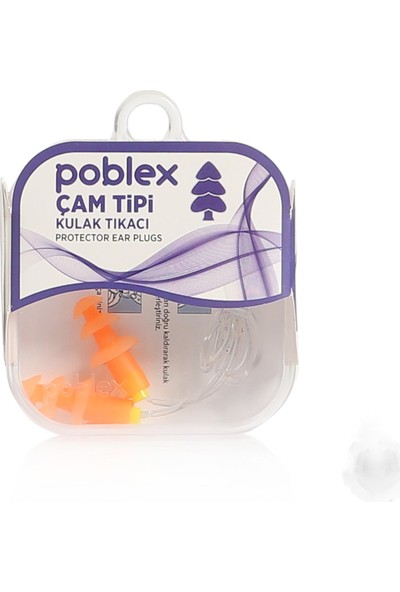 Poblex Çam Tipi Kulak Tıkacı Poblex Çam Tipi Kulak Tıkacı