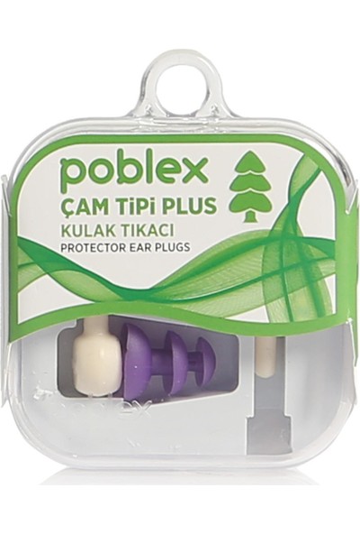 Poblex Çam Tipi Plus Kulak Tıkacı Poblex Çam Tipi Plus Kulak Tıkacı
