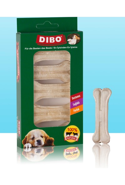 Dibo Beyaz Pres Kemik 25Gr 7cm 5'li Dibo Beyaz Pres Kemik 25Gr 7cm 5'li