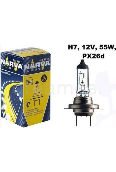 Narva Ampul H7 12V 55W Halojen 48328 Narva Ampul H7 12V 55W Halojen 48328