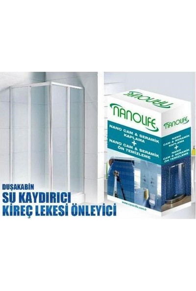Nanolife Nanoteknolojik Duşakabin Su Kaydırıcı 2 Yıl Etkili 091764 Nanolife Nanoteknolojik Duşakabin Su Kaydırıcı 2 Yıl Etkili 091764