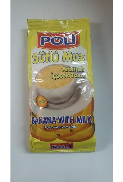 Poli Toz İçeçek Sütlü Muz 250Gr