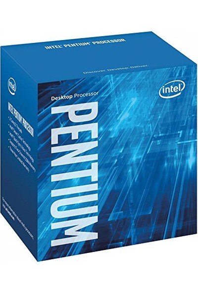 Intel Boxed Pentium G4560 3.5GHz 3MB Cache LGA1151 İşlemci Intel Boxed Pentium G4560 3.5GHz 3MB Cache LGA1151 İşlemci