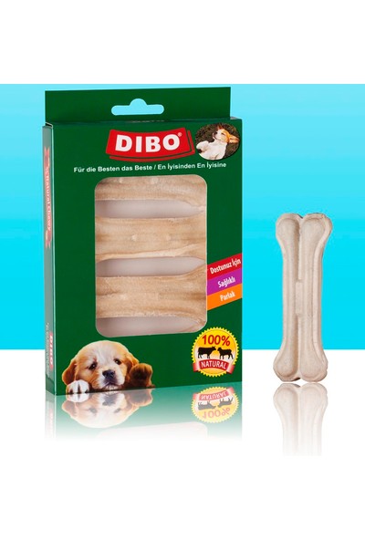 Dibo Beyaz Pres Kemik 35Gr 10Cm 4'Lü Dibo Beyaz Pres Kemik 35Gr 10Cm 4'Lü