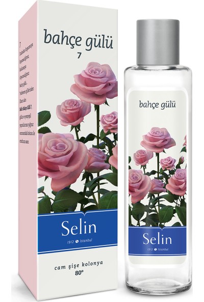 Selin Parfümlü Kolonya Bahçe Gülü 180 ml