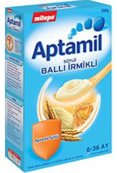 Aptamil Kaşık Maması Sütlü Ballı İrmikli 250 gr