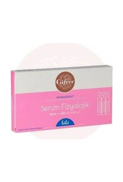 Gifrer Serum Fizyolojik Damla 10'lu Gifrer Serum Fizyolojik Damla 10'lu