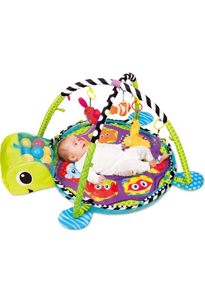 Bondigo BP4814 Top Havuzlu Aktivite ve Jimnastik Oyun Halısı - Deniz Dünyası