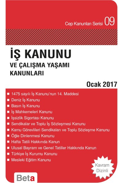 İş Kanunu (Cep Kanunu) - Celal Ülgen İş Kanunu (Cep Kanunu) - Celal Ülgen