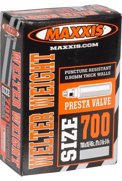 Maxxıs 700X35/45, 27X1 3/8-1 3/4 33 Mm Presta İç Lastik Maxxıs 700X35/45, 27X1 3/8-1 3/4 33 Mm Presta İç Lastik
