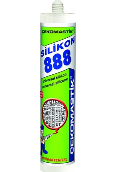 Çekomastik 888 Silikon Siyah 280 Ml Kartuş