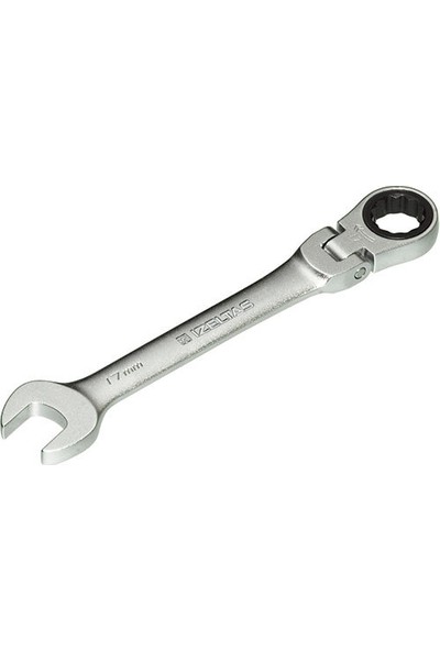 İzeltaş Mafsallı Cırcır Kombine Anahtar 8 Mm