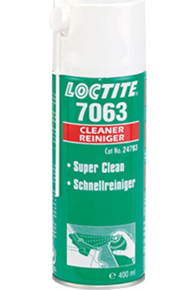 Loctite 7063 Yüzey Temizleyici Genel Amaçlı 400Ml Loctite 7063 Yüzey Temizleyici Genel Amaçlı 400Ml