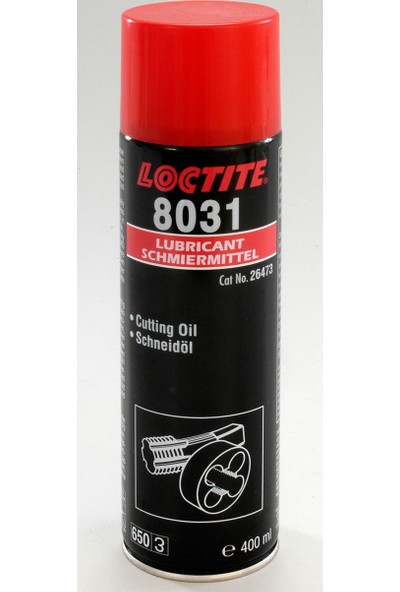 Loctite 8031 Sprey Kesme Yağı 400Ml Loctite 8031 Sprey Kesme Yağı 400Ml