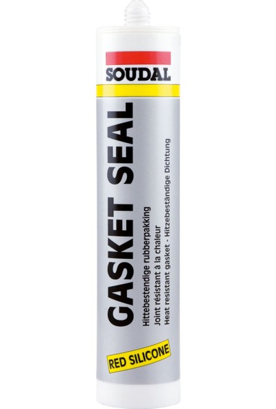 Soudal Gasketseal Kırmızı Silikon 310 Ml. 300 Derece Soudal Gasketseal Kırmızı Silikon 310 Ml. 300 Derece