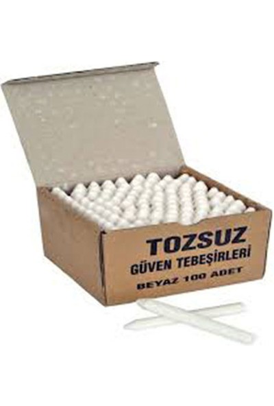 Best Kale Tebeşir Tozsuz 100'Lü Kutu Beyaz Best Kale Tebeşir Tozsuz 100'Lü Kutu Beyaz