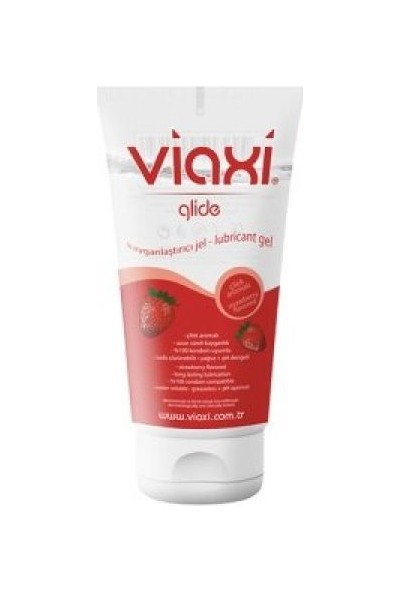 Viaxi Glide Çilek Aromalı Jel 100 Ml
