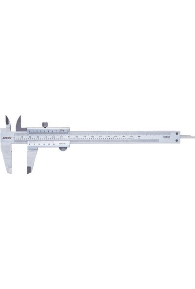 Accud 150 mm Mekanik Kumpas 0,02 Hassasiyet Accud 150 mm Mekanik Kumpas 0,02 Hassasiyet