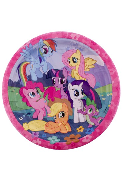LoveQ Tabak My Little Pony 23 Cm 8'li Pk LoveQ Tabak My Little Pony 23 Cm 8'li Pk