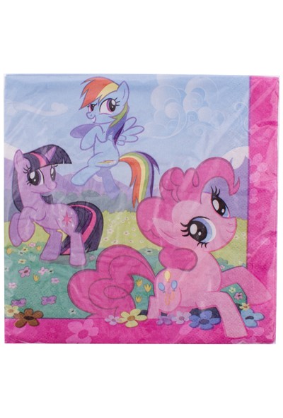 LoveQ Peçete My Little Pony 33X33 Cm 16'lı Pk LoveQ Peçete My Little Pony 33X33 Cm 16'lı Pk