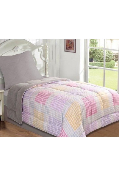 Taç Polar Yorgan Çift Kişilik Sydney Pembe