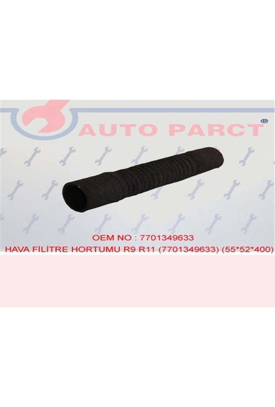 Karamuk Hava Filtre Hortumu Bezlı R9 R11 1400 Karamuk Hava Filtre Hortumu Bezlı R9 R11 1400