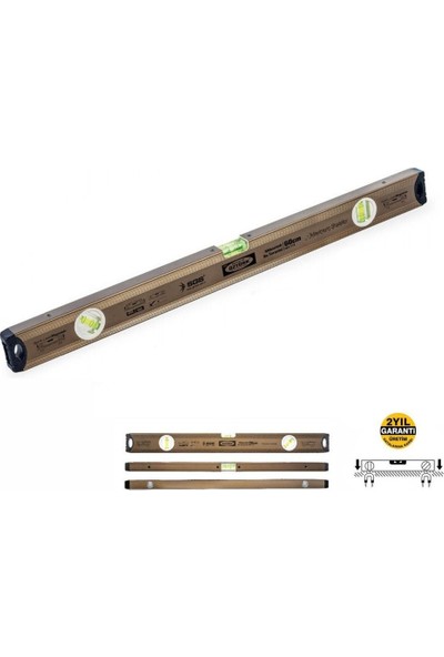 Sgs Mıknatıslı Alüminyum Su Terazisi 60 Cm