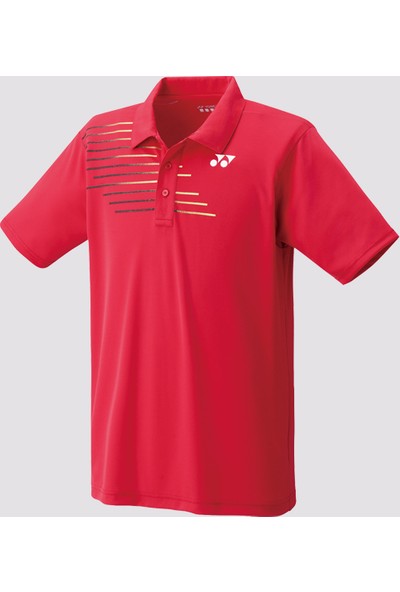 Yonex Badminton Tenis M12133 Polo Tişört Unısex -Kırmızı