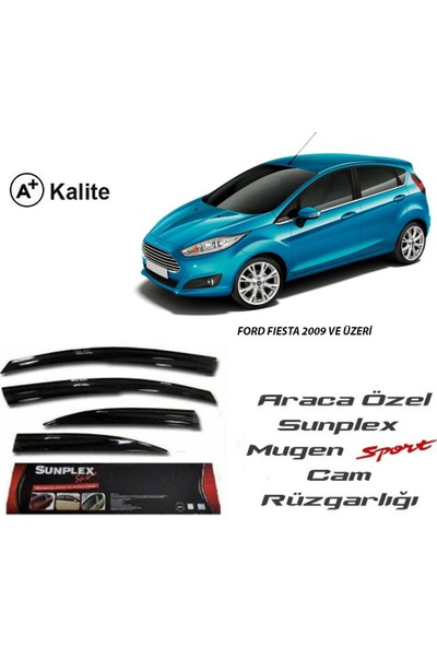 Sunplex Ford Fiesta 2009 Ve Sonrası 4 Lü Sunplex Cam Rüzgarlıgı Sunplex Ford Fiesta 2009 Ve Sonrası 4 Lü Sunplex Cam Rüzgarlıgı