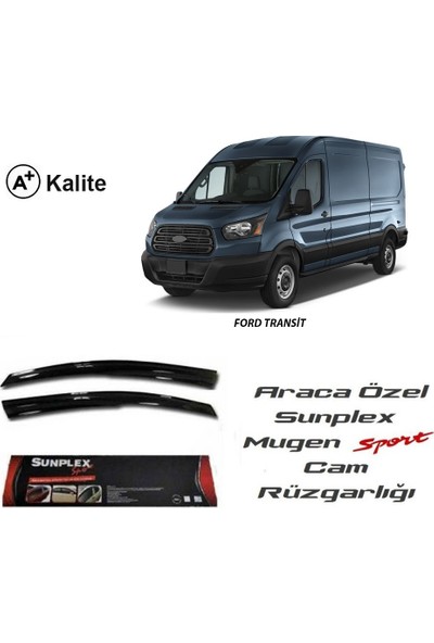 Sunplex Ford Transit Sunplex Mugen Tip 2'Li Cam Rüzgarlığı Sunplex Ford Transit Sunplex Mugen Tip 2'Li Cam Rüzgarlığı