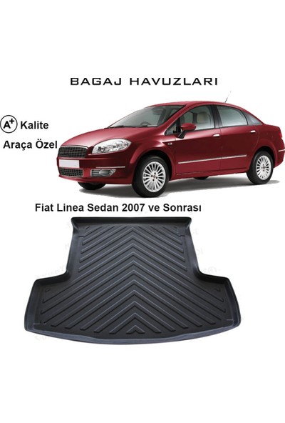 Gün-San Fiat Linea Sedan 2007 Ve Sonrası 3D Bagaj Havuzu Gün-San Fiat Linea Sedan 2007 Ve Sonrası 3D Bagaj Havuzu