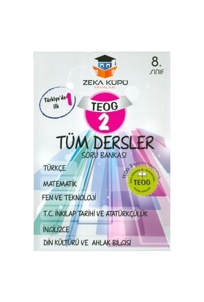 Zeka Küpü Yayınları 8. Sınıf Tüm Dersler Soru Bankası Teog 2 Zeka Küpü Yayınları 8. Sınıf Tüm Dersler Soru Bankası Teog 2
