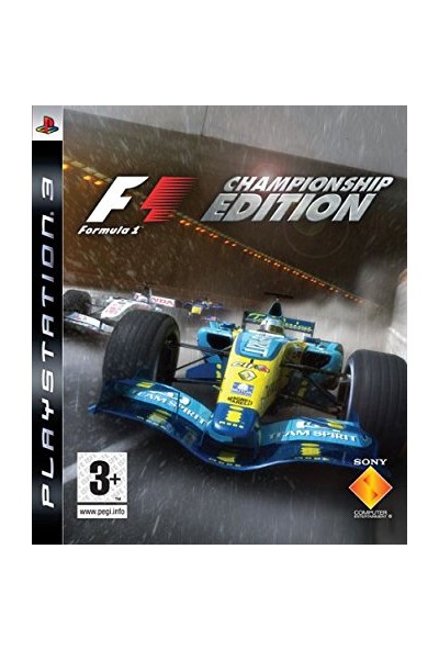 Formula 1 Championship Edition Ps3