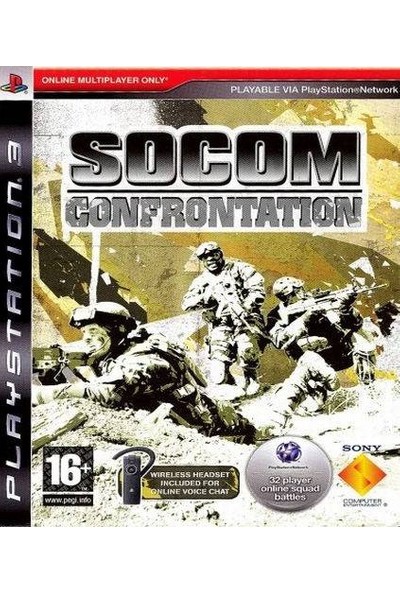 Socom Confrontation Ps3