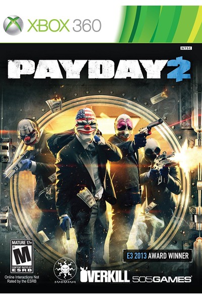 Payday 2 Xbox 360 Payday 2 Xbox 360