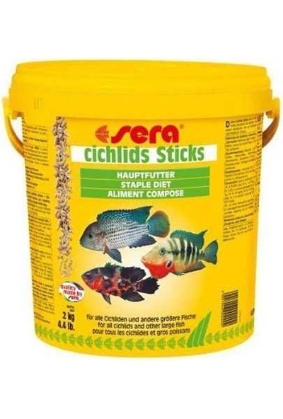 Sera Cichlid Sticks 100 Gr Kovadan Bölme