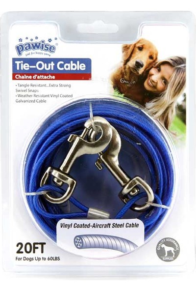 Pawıse Köpek Bağlama Kablosu 6 M