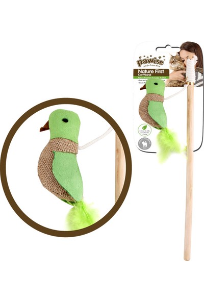 Pawıse Nature Fırst Kedi Oltası Kuş