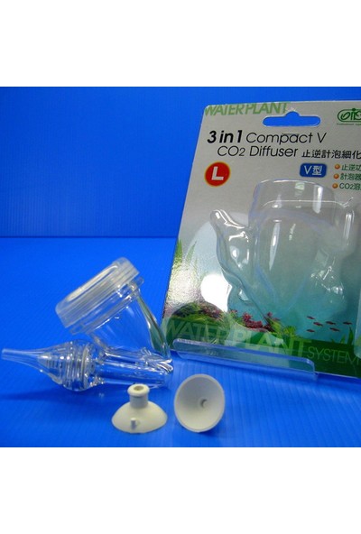 Ista Co2 Difüzör+ Damla Sayacı+ Çek Valf V Tip (L) Ista Co2 Difüzör+ Damla Sayacı+ Çek Valf V Tip (L)