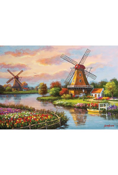 Art Puzzle Yel Değirmenleri 1000 Parça Puzzle